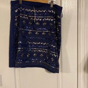 Francesca's Collections | Skirts | New Blue Skirt | Poshmark